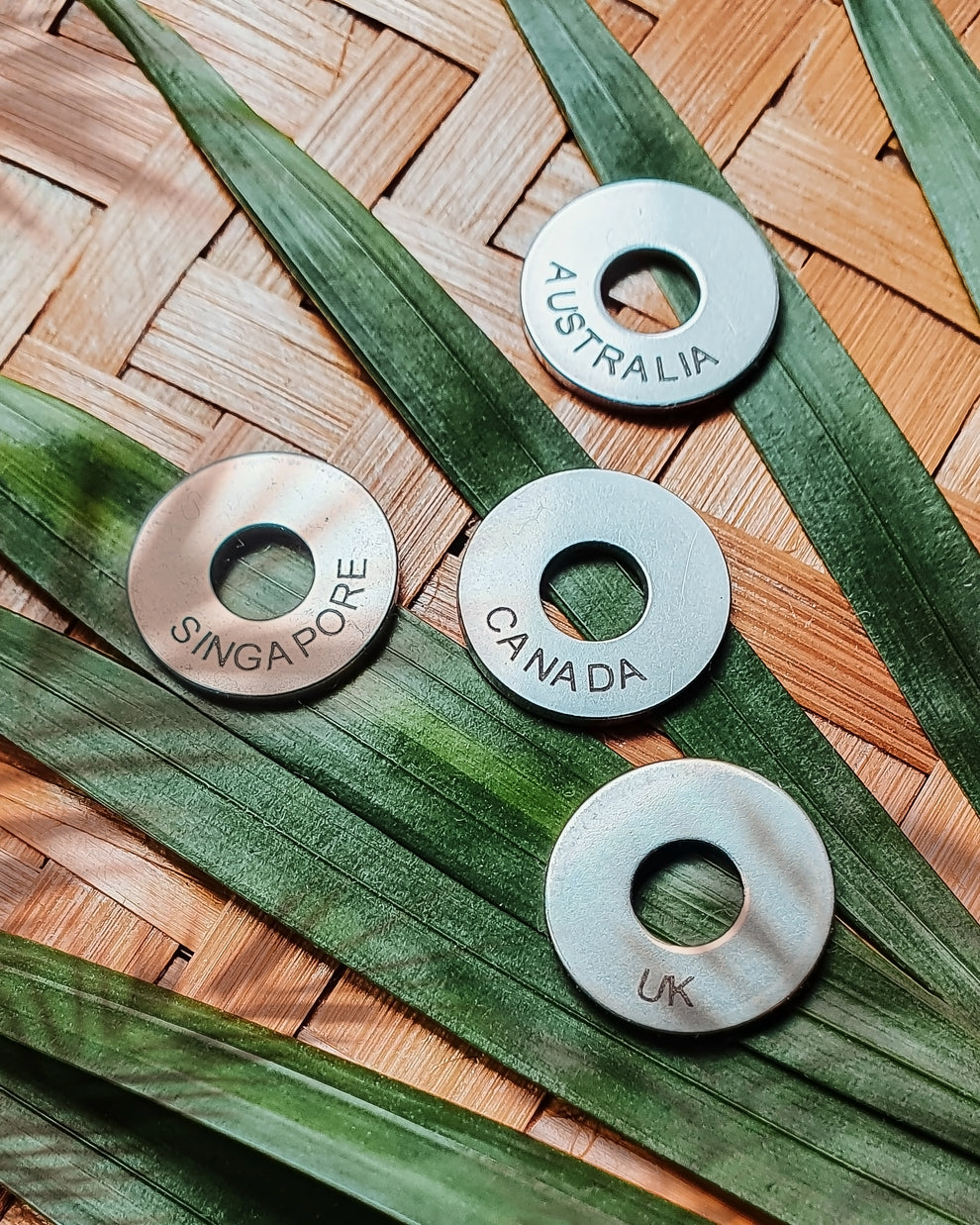 Gift for travelers - Country Tokens – The Wanderers' Collection